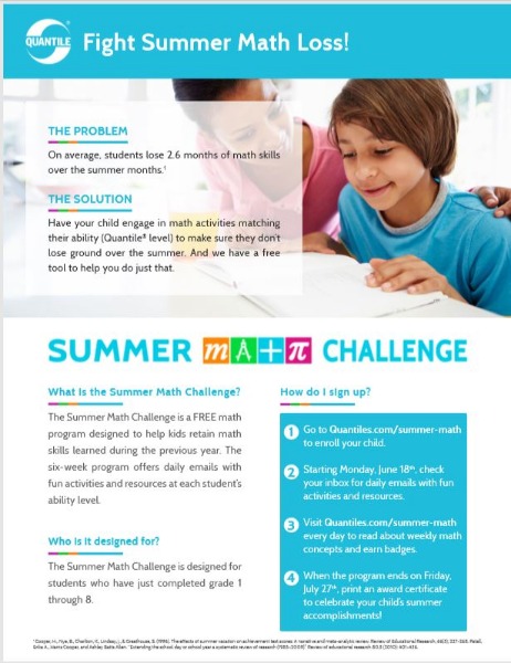 Edgewood-Colesburg CSD - Summer Math Challenge