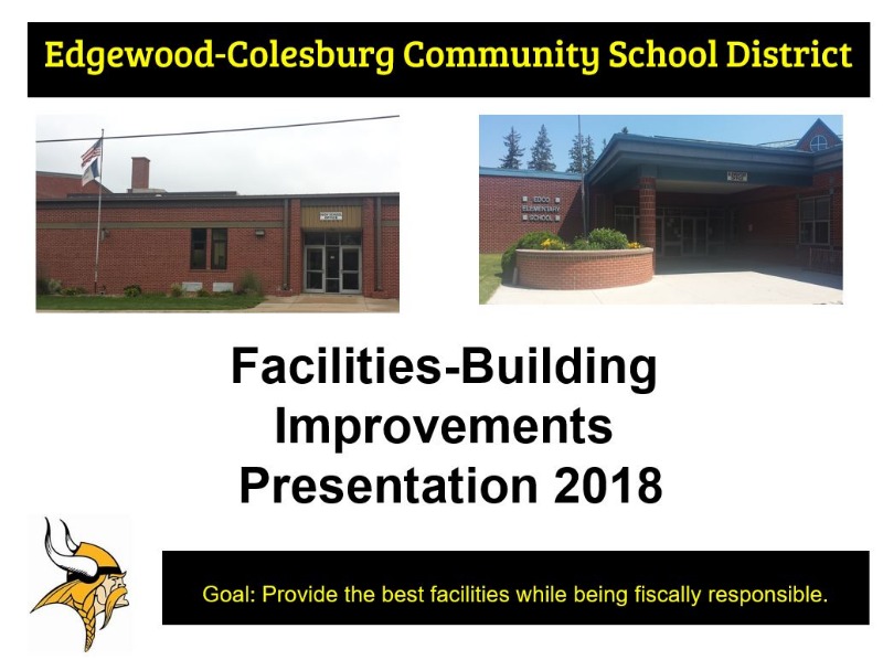 Edgewood-Colesburg CSD - Ed-Co Facilities Building Improvements ...