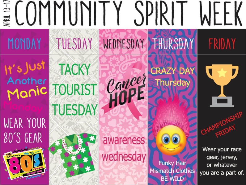 Spirit Week Ideas